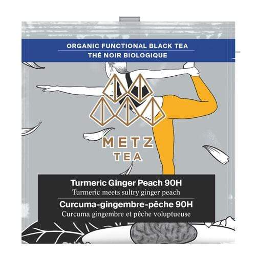 Metz Turmeric Ginger Peach (Organic) - Turmeric Tea - VIVA
